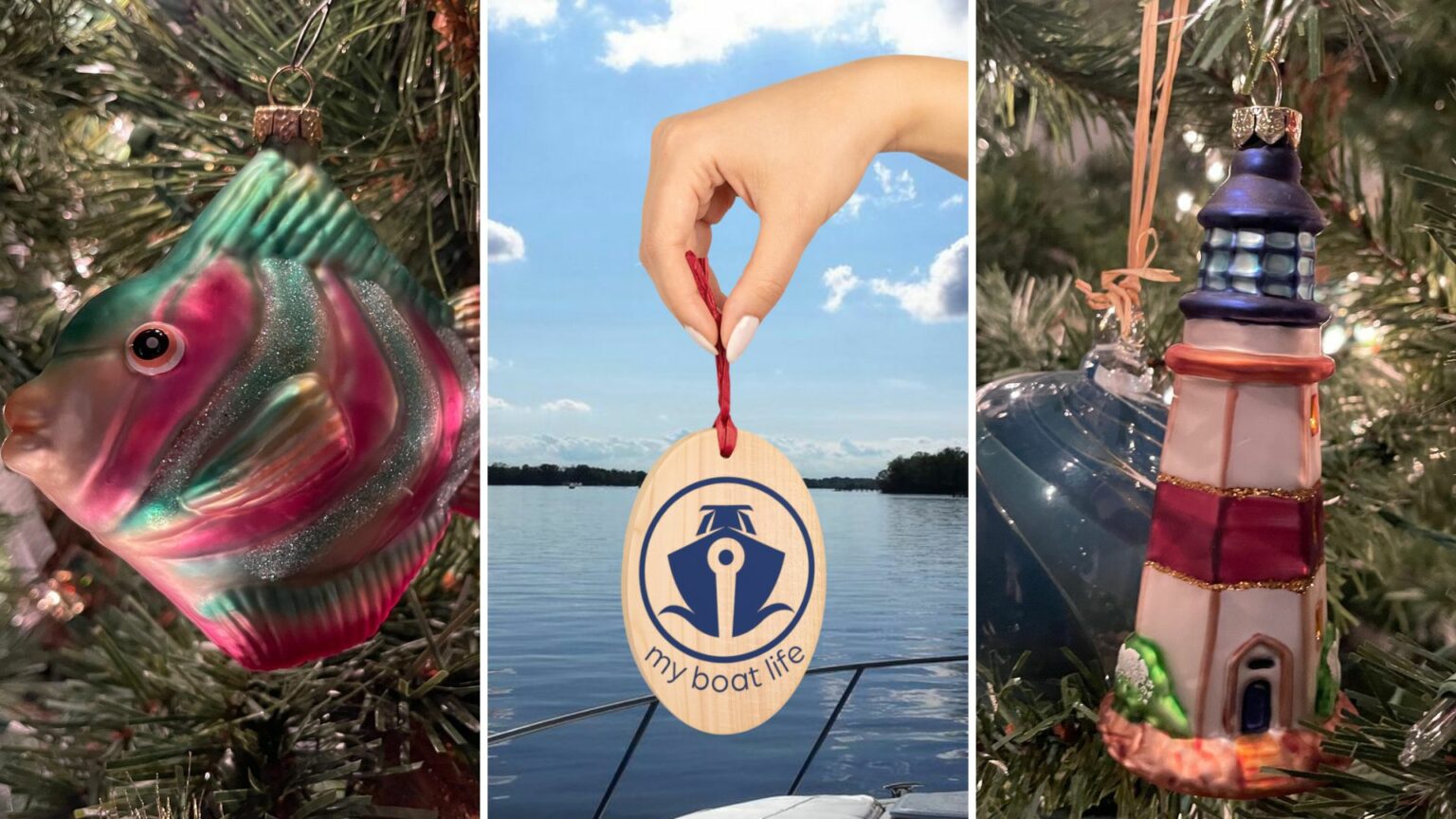 Boating and Nautical Christmas Tree Ornaments - My Boat Life