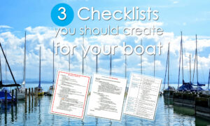 3 Checklists You Should Create for Your Boat - My Boat Life